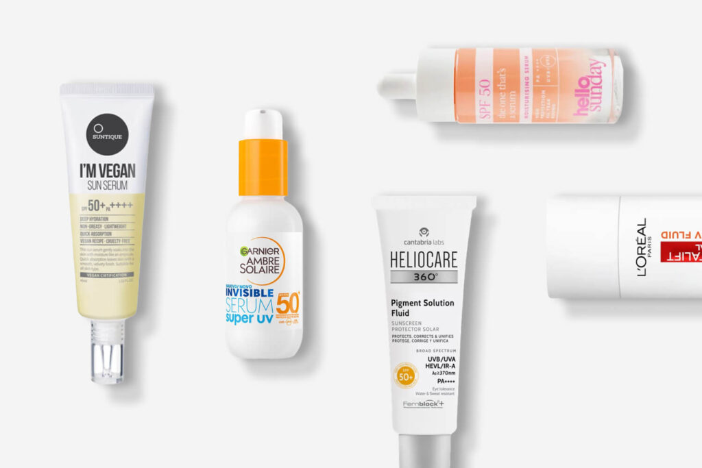 The Best SPF50 Sunscreen Serums to Try Now · Care to Beauty